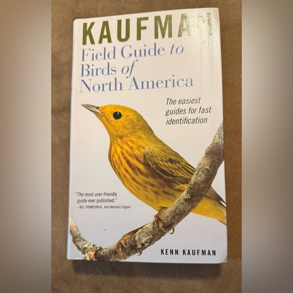Accents | Kaufman Field Guide To Birds Of North America Yellow Cover ...